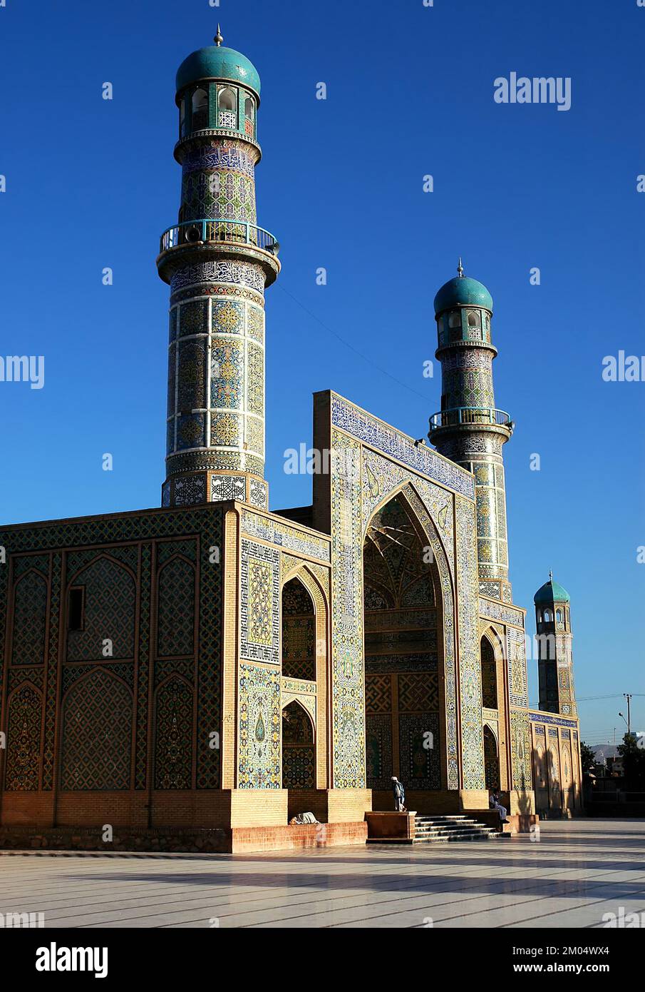 Herat in western Afghanistan. The Great Mosque of Herat (Friday Mosque ...