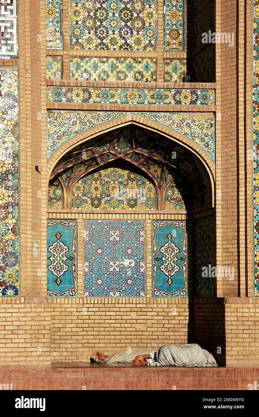 Herat in western Afghanistan. The Great Mosque of Herat (Friday Mosque ...
