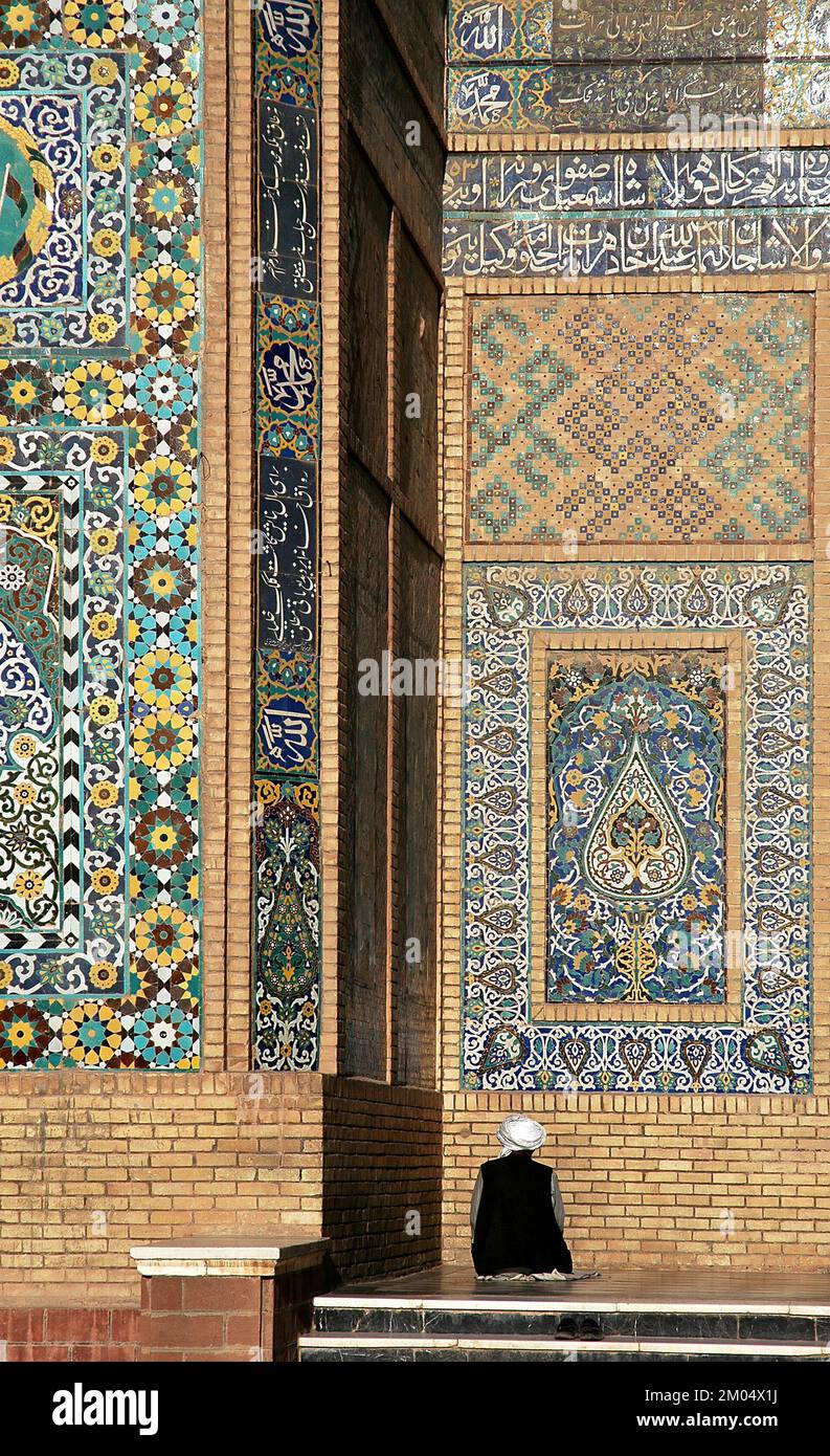 Herat in western Afghanistan. The Great Mosque of Herat (Friday Mosque ...