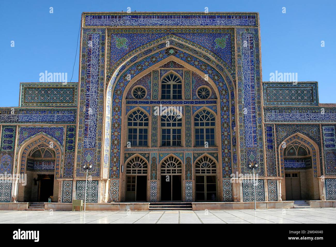 Herat in western Afghanistan. The Great Mosque of Herat (Friday Mosque ...