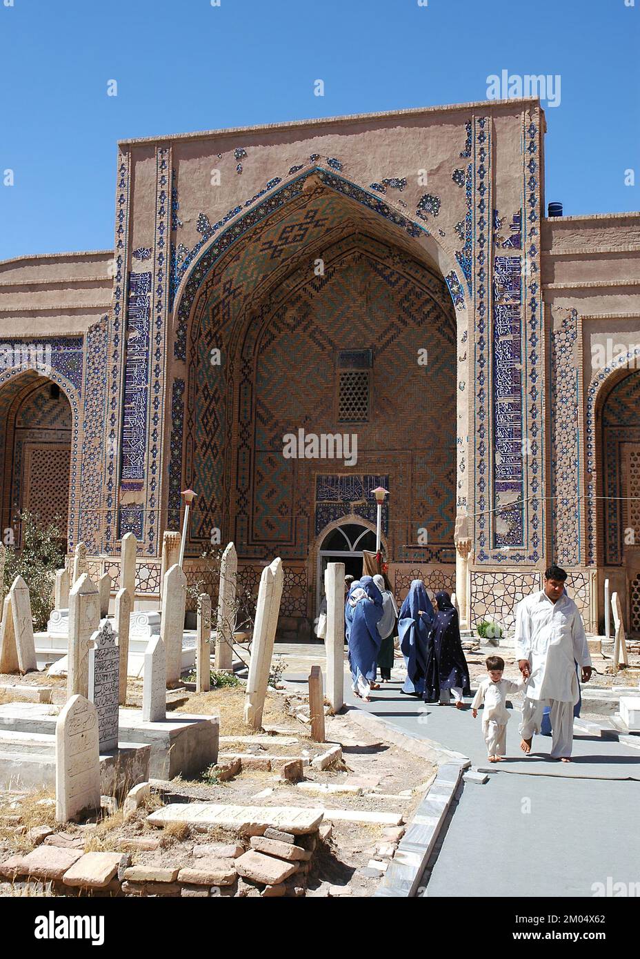 Herat Afghanistan Graveyard Inside The Shrine Of Khwaja Abd Allah This Is The Mausoleum Of