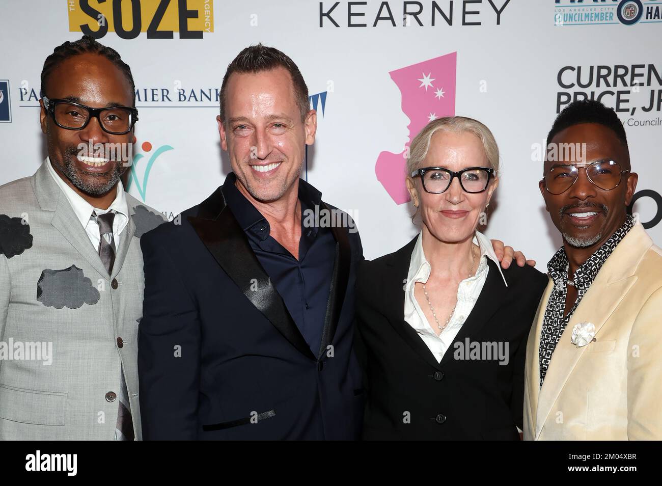 Los Angeles, Ca. 3rd Dec, 2022. Josh Adamson, Felicity Huffman, Alyx B ...