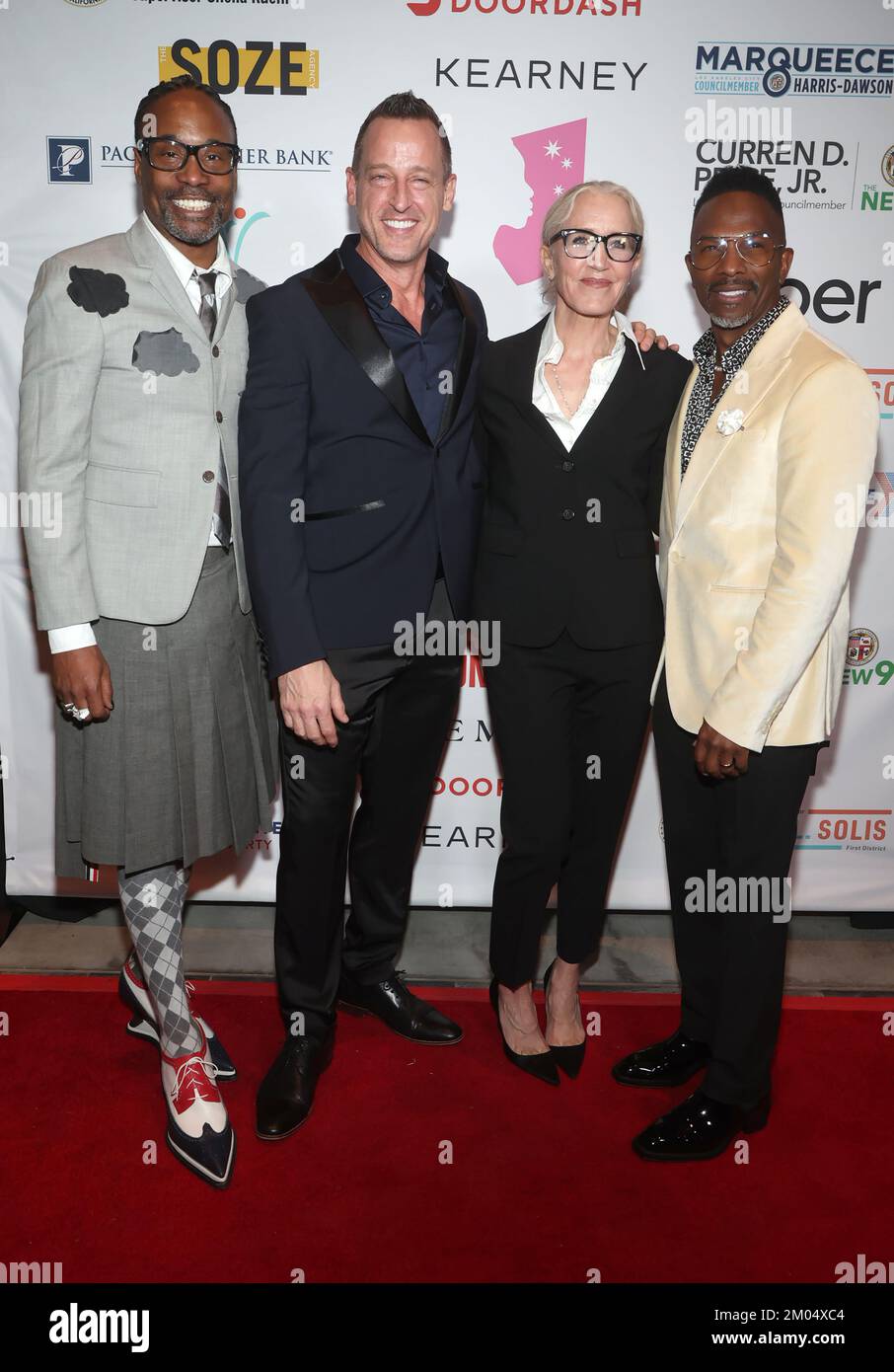 Los Angeles, Ca. 3rd Dec, 2022. Josh Adamson, Felicity Huffman, Alyx B ...