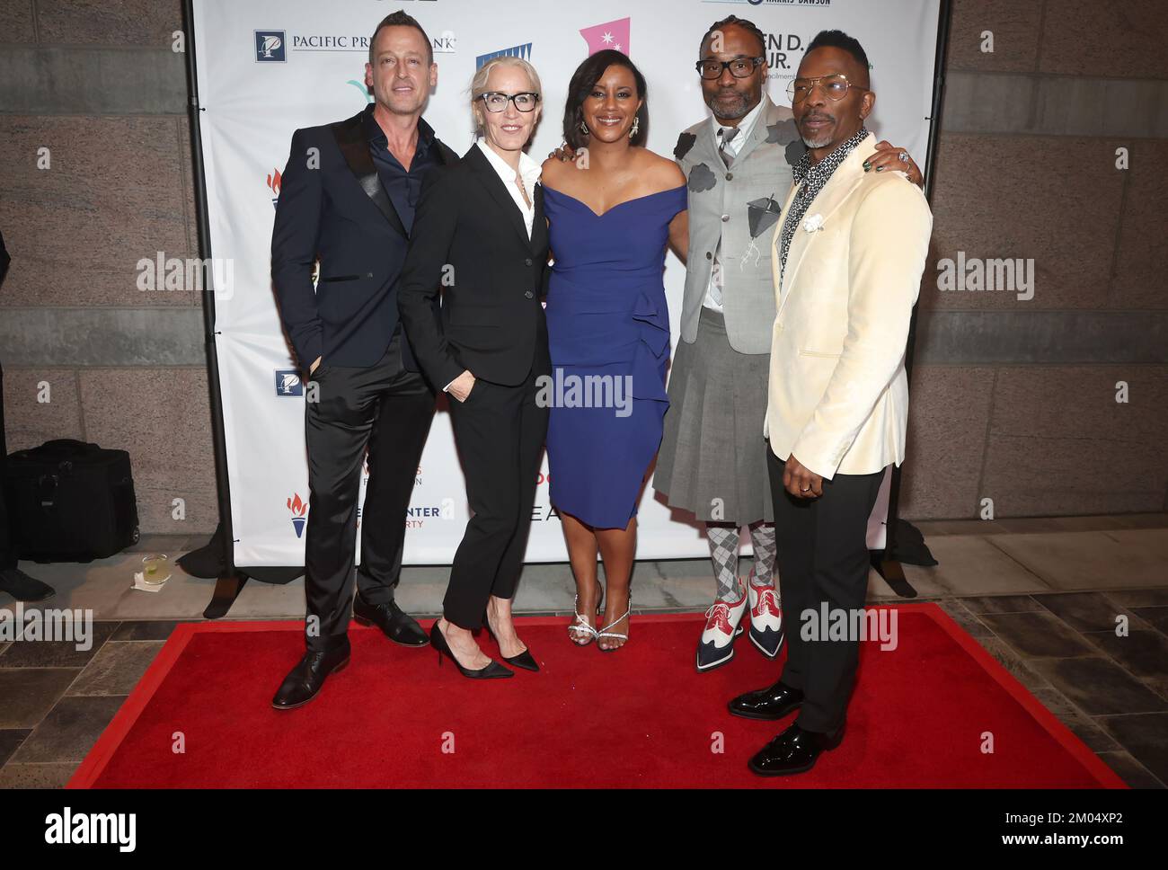 Los Angeles, Ca. 3rd Dec, 2022. Josh Adamson, Felicity Huffman, Alyx B ...