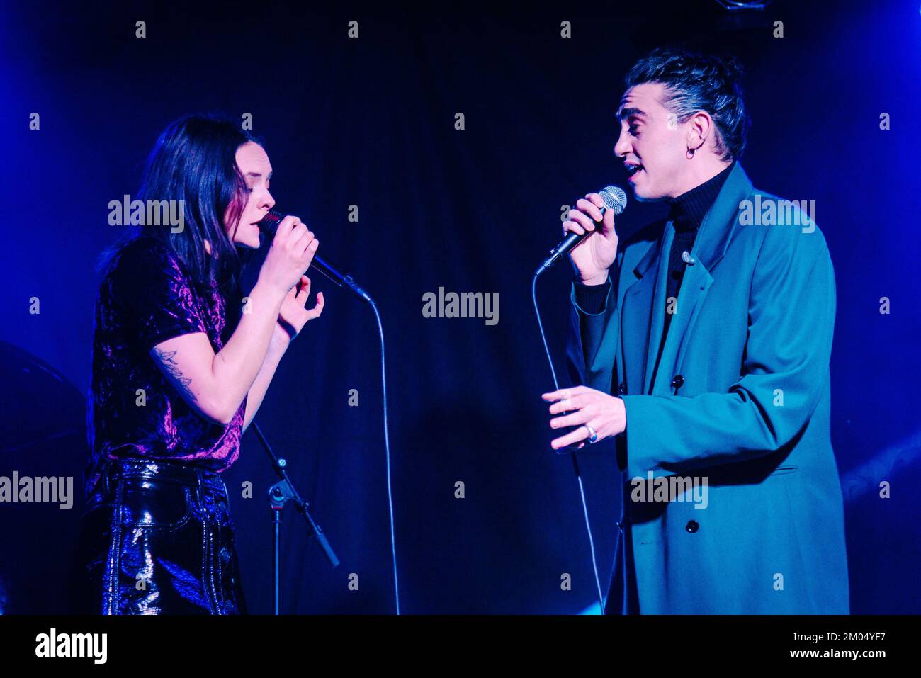 Mosso, Milan, Italy, December 03, 2022, Francesca Michielin e Michele ...