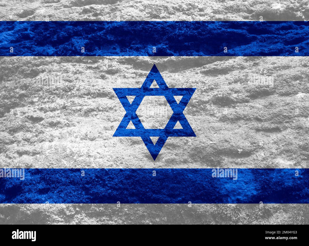 israel flag texture as background Stock Photo - Alamy
