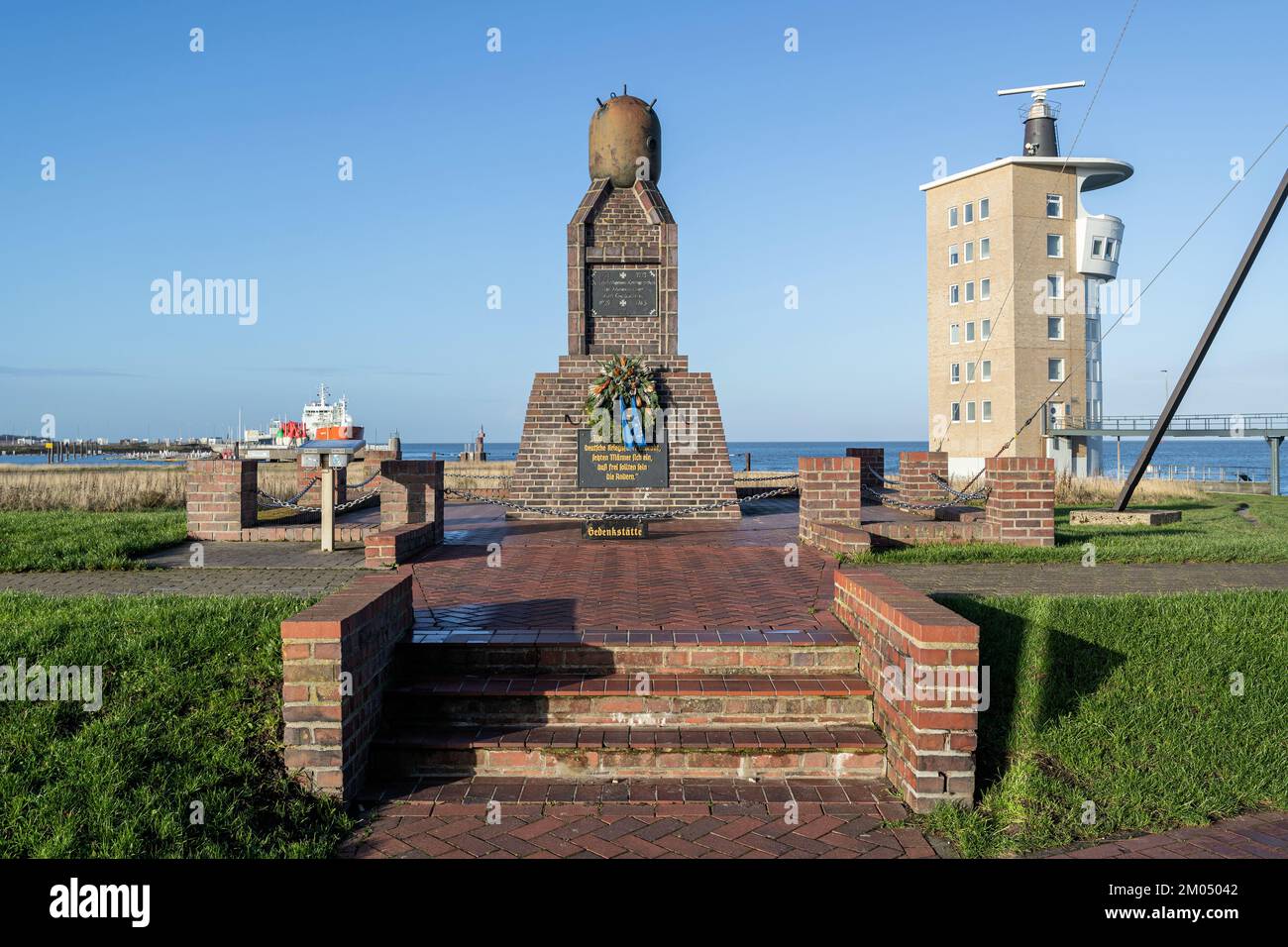 Minesweeper memorial in Cuxhaven, Germany Stock Photo - Alamy