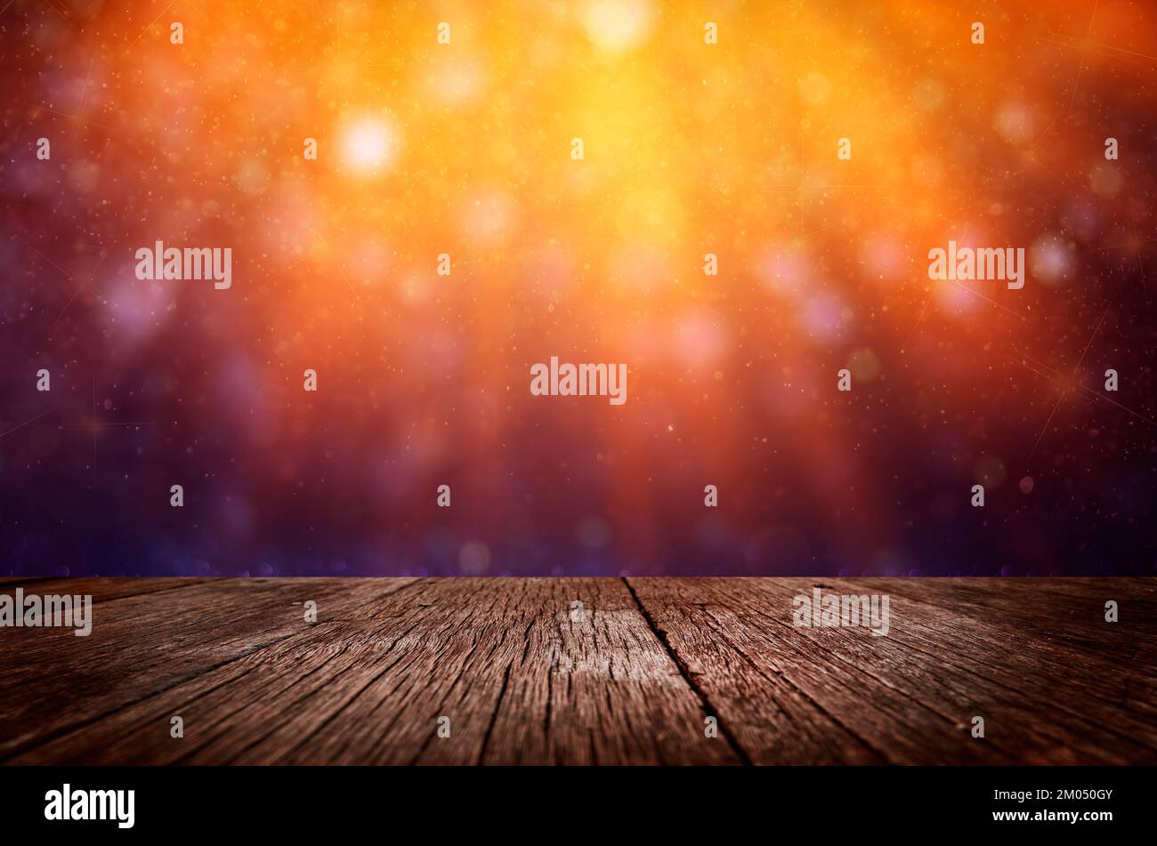 Celebration Table With Fireworks colorful celebration background Stock ...