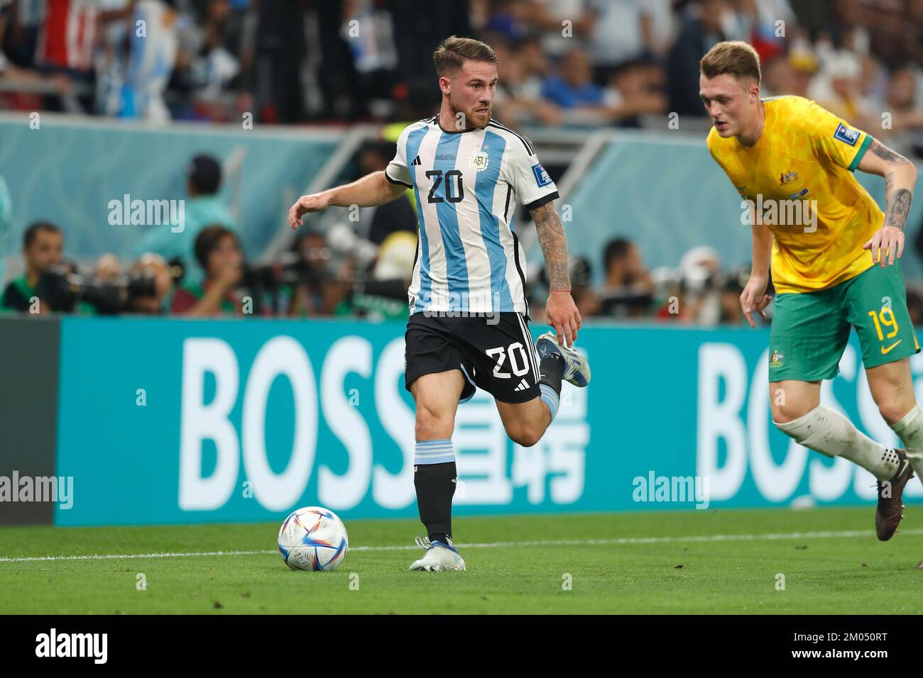 Al Rayyan, Qatar. 3rd Dec, 2022. Alexis Macallister (ARG) Football ...