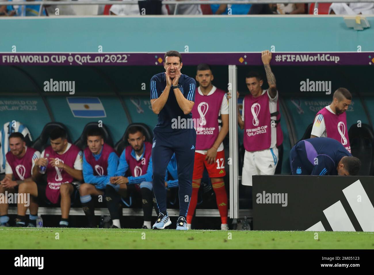 Al Rayyan, Qatar. 3rd Dec, 2022. Lionel Scaloni (ARG) Football/Soccer ...