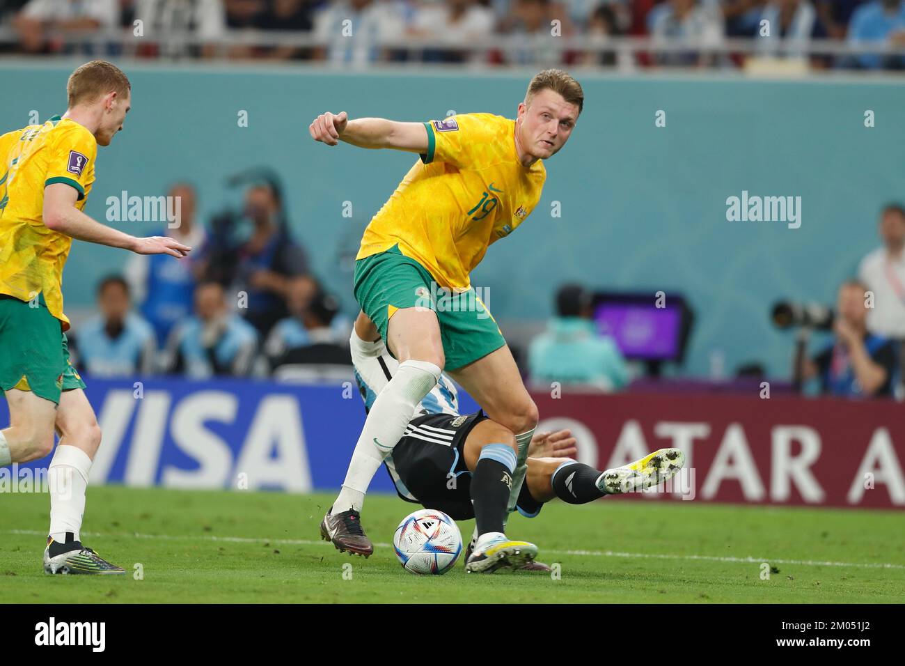 Al Rayyan, Qatar. 3rd Dec, 2022. Harry Souttar (AUS) Football/Soccer ...