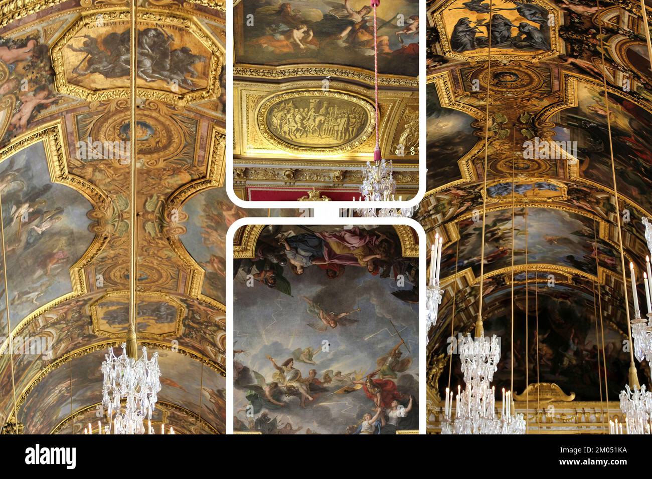 Versailles interior door hi-res stock photography and images - Alamy