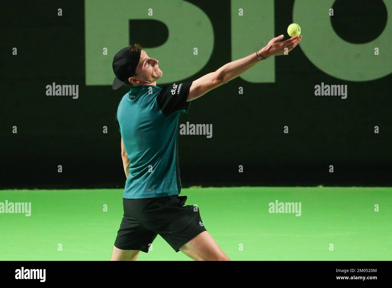 Hugo Humbert of France during the Open de Rennes 2022, ATP Challenger ...