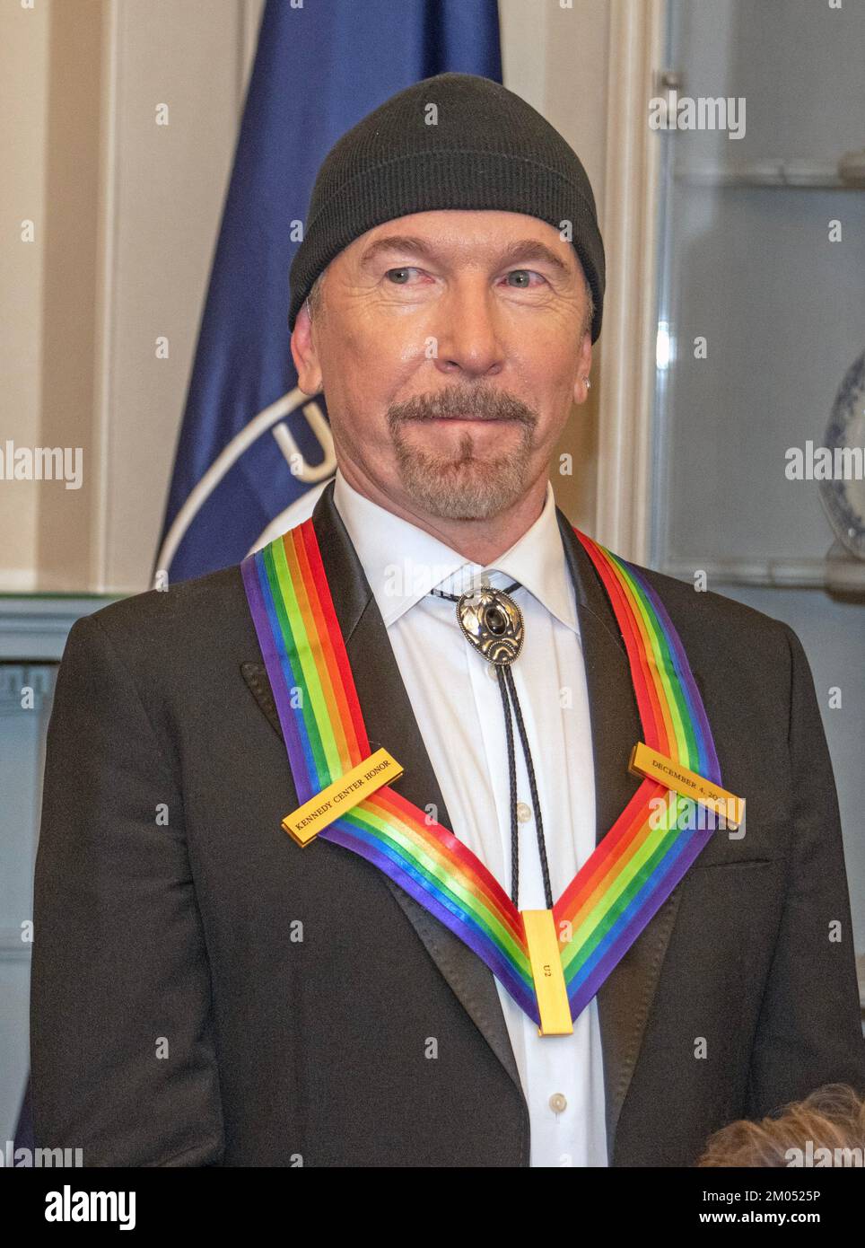 The Edge, one of the recipients of the 45th Annual Kennedy Center ...