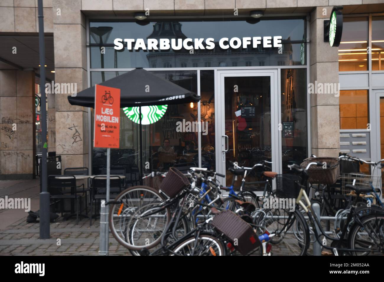 Copenhagen/Denmark/04 December 2022/Seattle caoffe chain starbucks ...