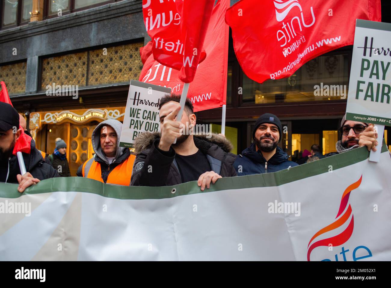 December 3, 2022, London, England, United Kingdom: London, UK: Picket ...