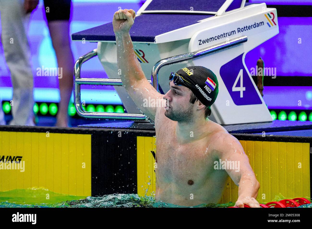 ROTTERDAM, NETHERLANDS - DECEMBER 4: Arno Kamminga celebrating ...