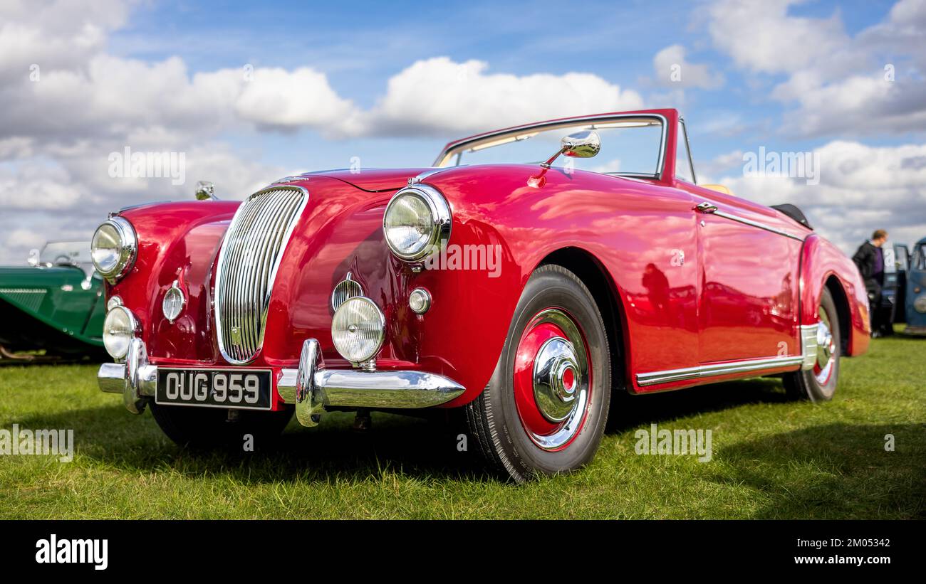 1955 Aston Martin Lagonda ’OUG 959’ on display at the October Scramble ...