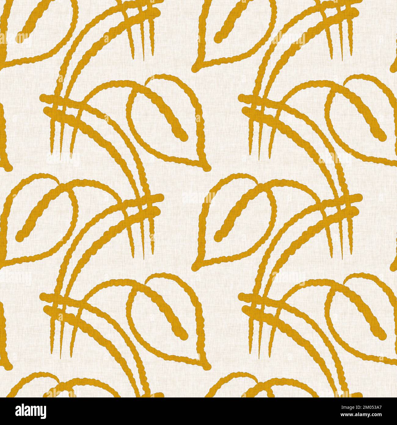 Gender neutral foliage leaf seamless raster background. Simple ...