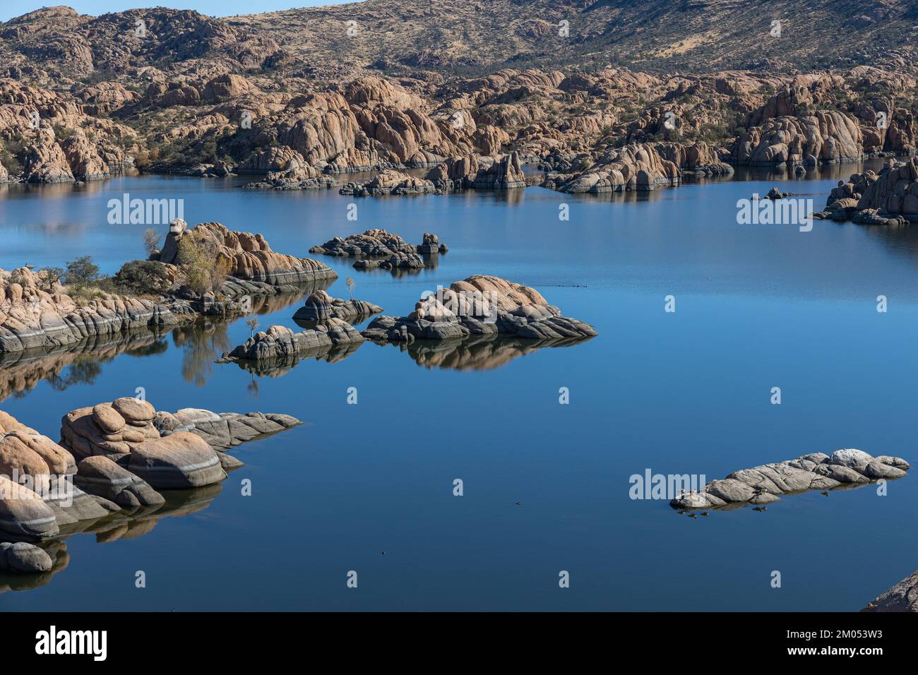 Scenic Watson Lake Prescott Arizona Autumn Landscape Stock Photo - Alamy