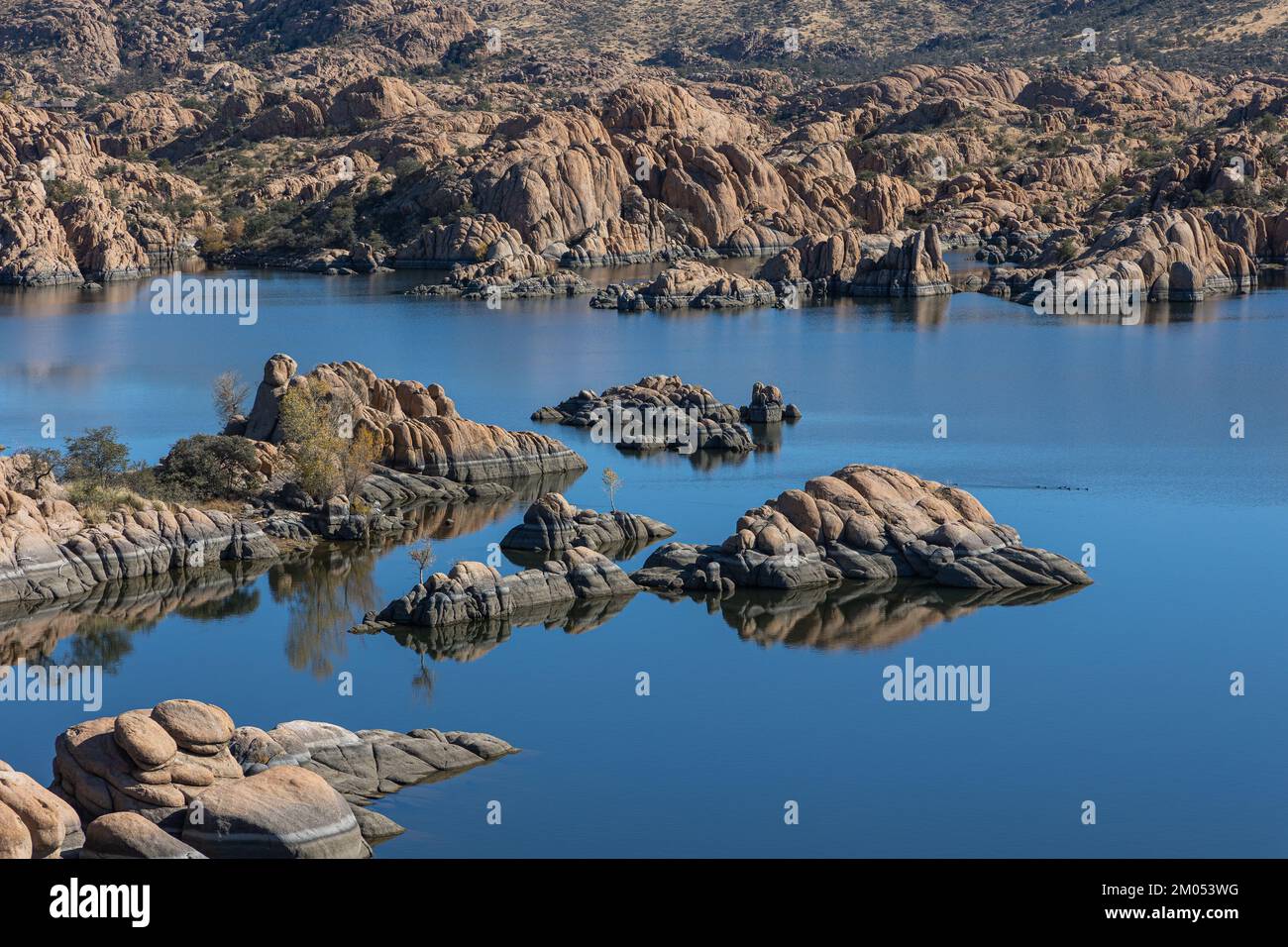 Scenic Watson Lake Prescott Arizona Autumn Landscape Stock Photo - Alamy
