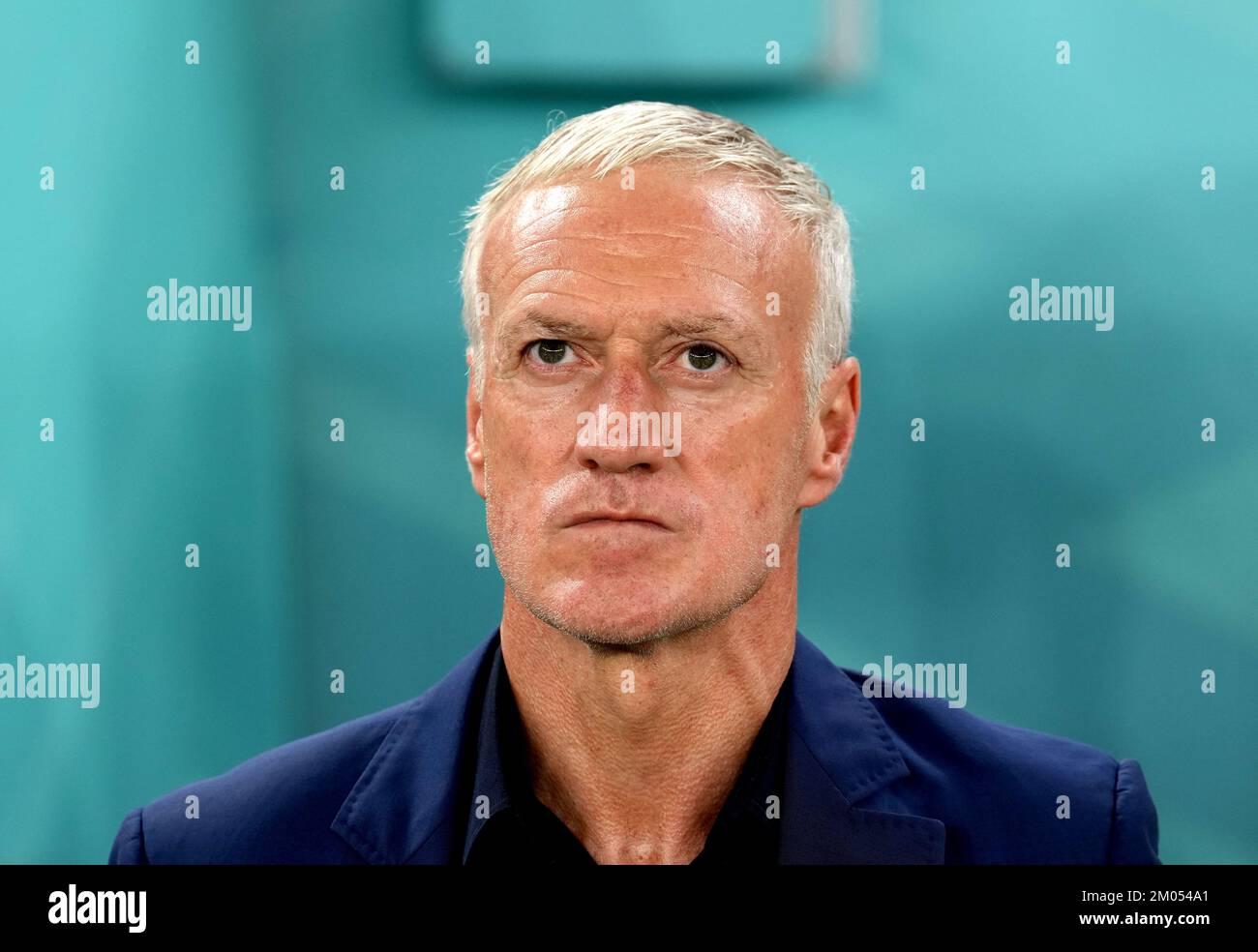 France manager Didier Deschamps ahead of the FIFA World Cup Round of ...
