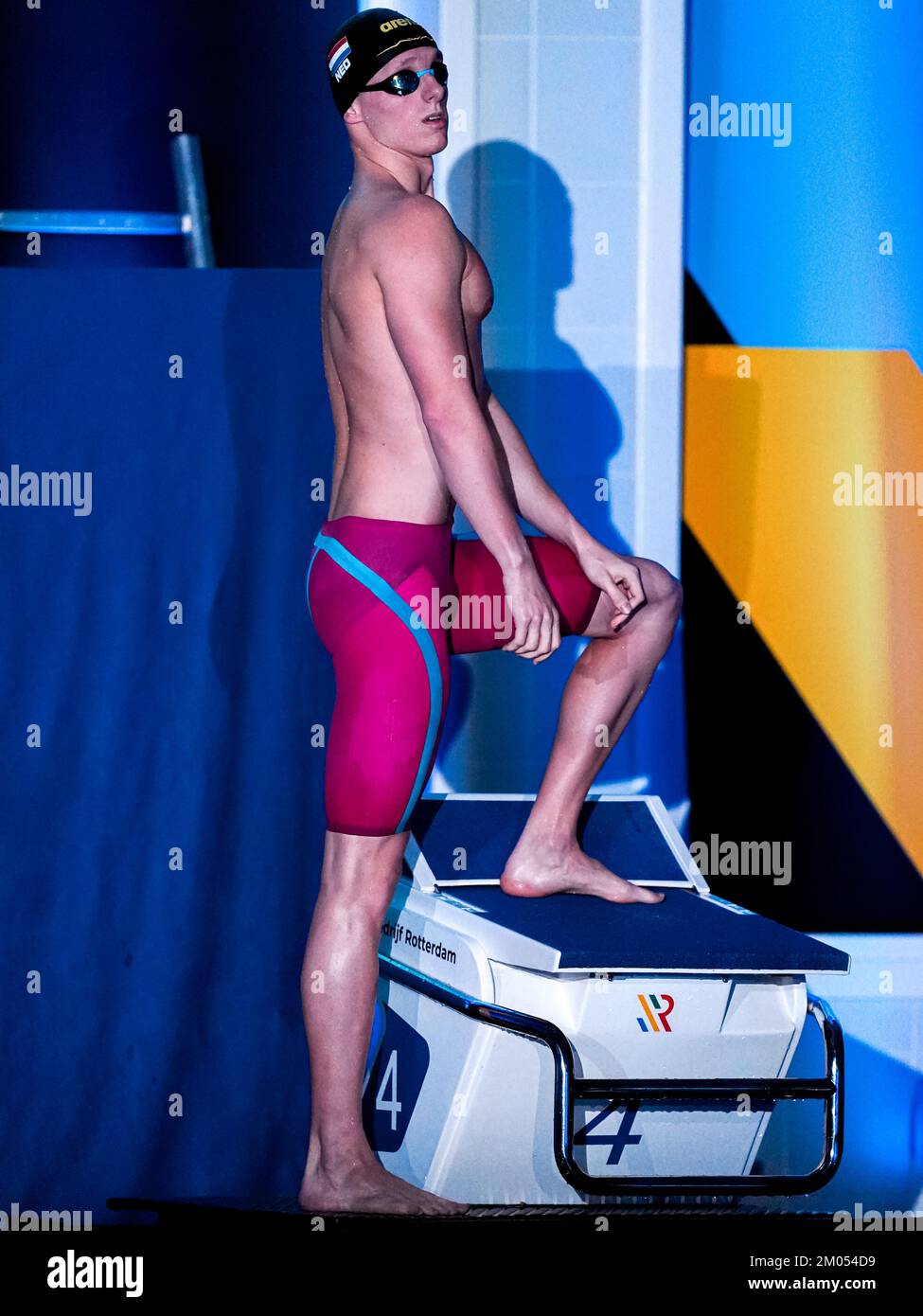 ROTTERDAM, NETHERLANDS - DECEMBER 4: Thomas van Wanrooij competing in ...