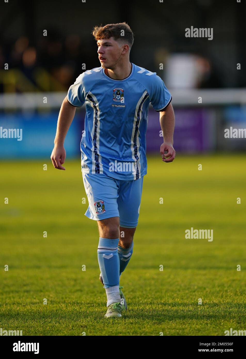 Coventry City Under 18's Charlie Manners during the FA Youth Cup third ...