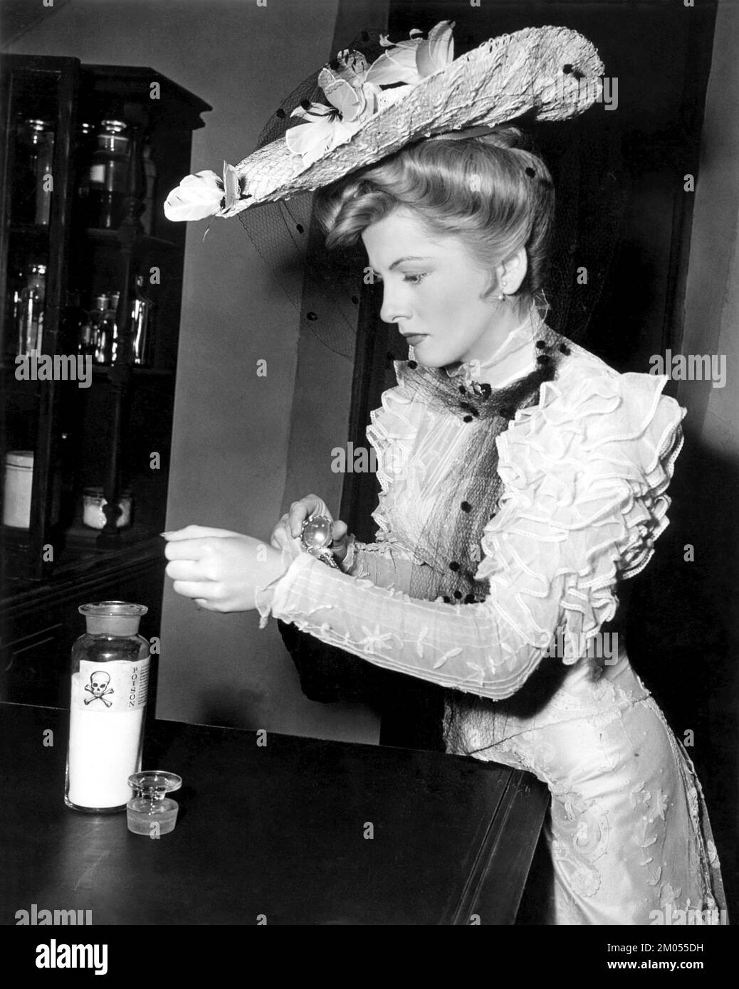 JOAN FONTAINE in IVY (1947), directed by SAM WOOD. Credit: UNIVERSAL ...