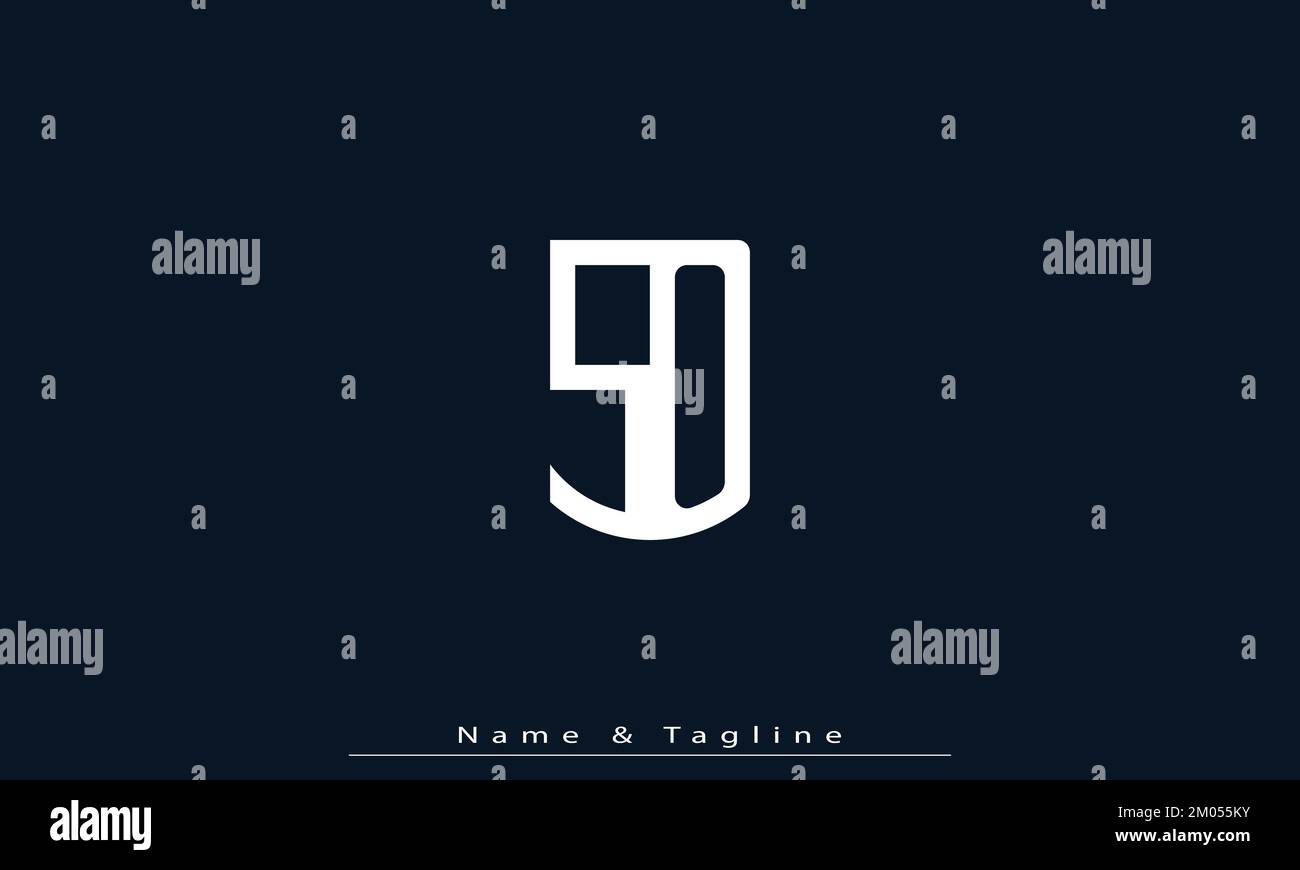 Alphabet letters Initials Monogram logo SO , OS Stock Vector Image ...