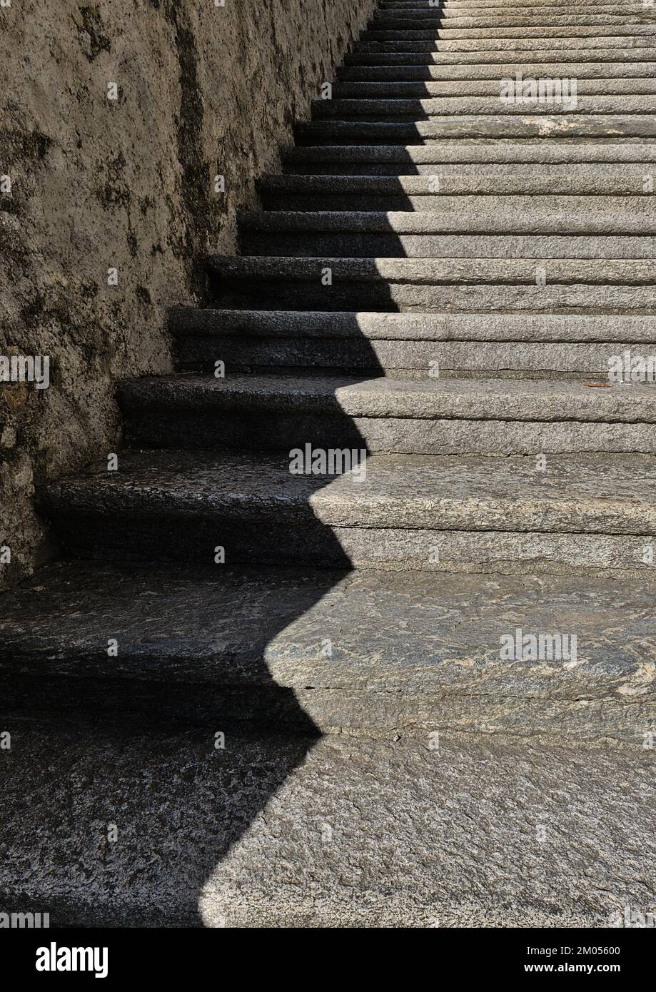 Stone Stairway, Morcote Stock Photo - Alamy