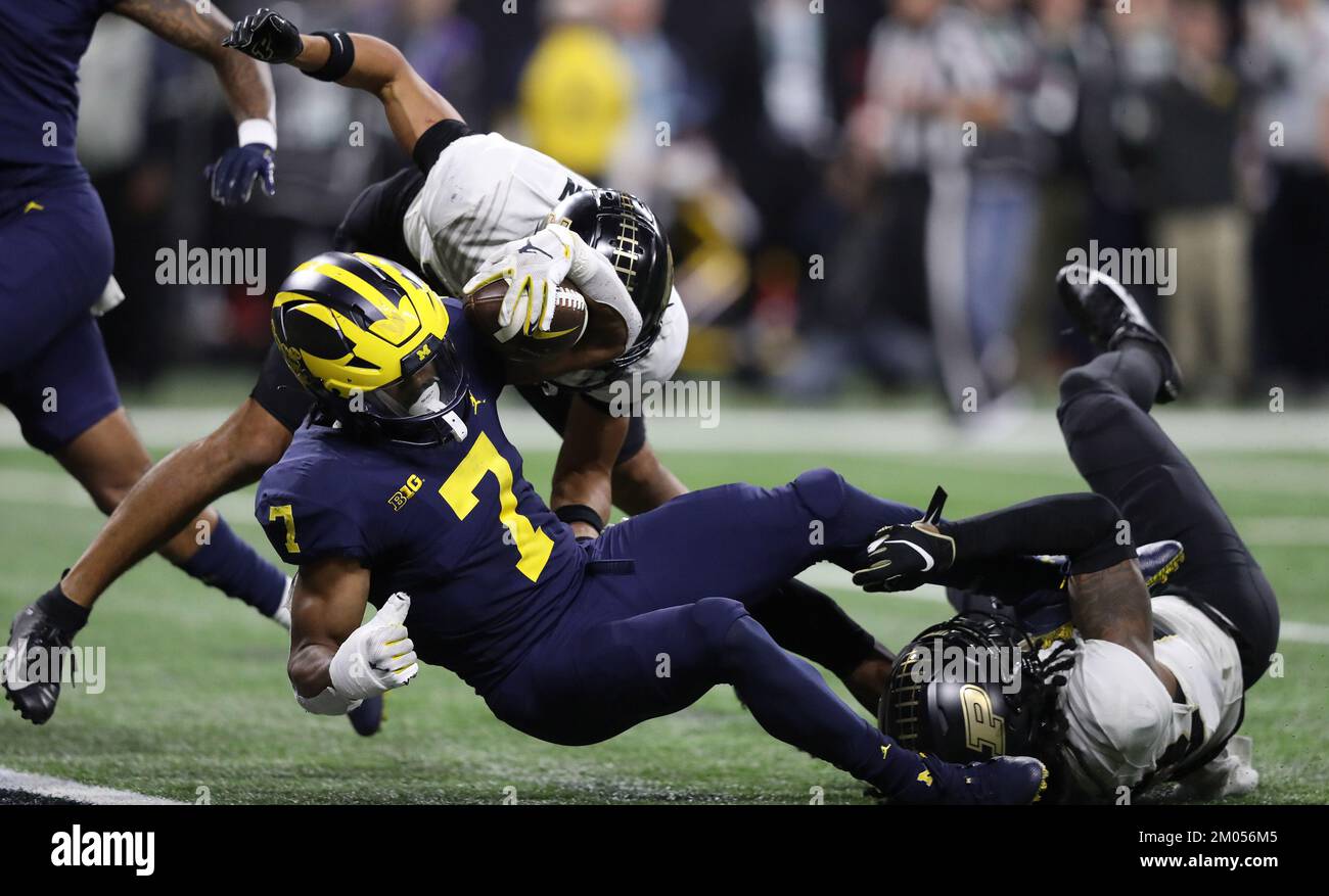 Indianapolis, United States. 03rd Dec, 2022. Michigan Wolverines ...