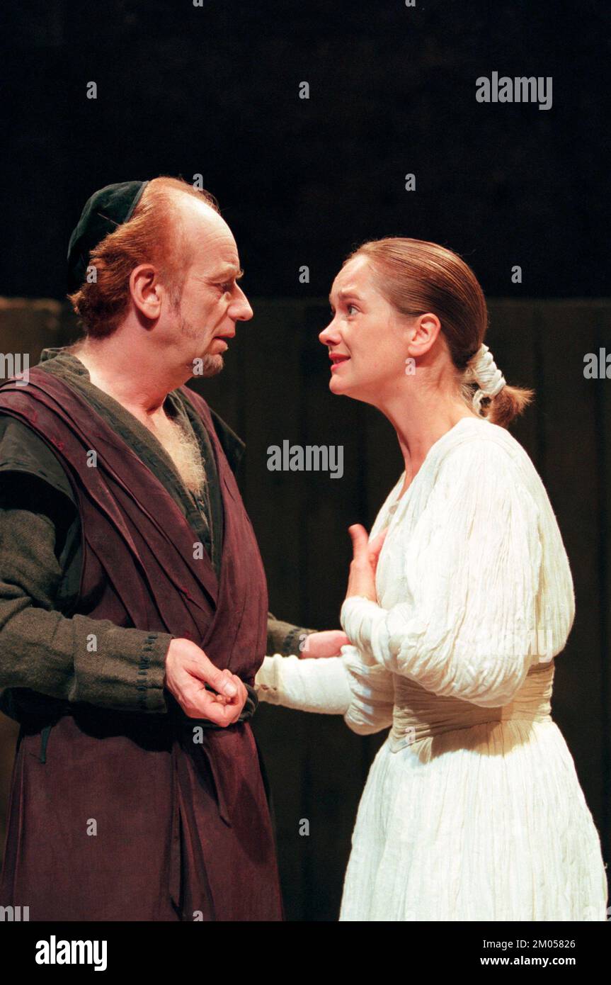 Ian McDiarmid (Barabas), Poppy Miller (Abigail) in THE JEW OF MALTA by ...