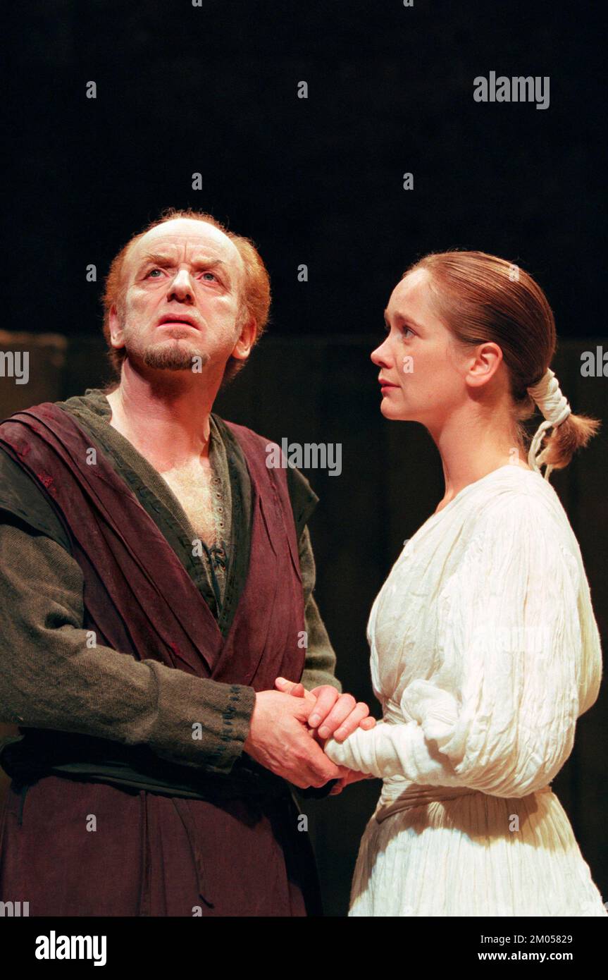 Ian McDiarmid (Barabas), Poppy Miller (Abigail) in THE JEW OF MALTA by ...