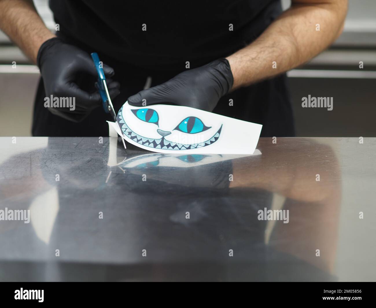 chef pastry artisan cutting edible paper printed topper for birthday ...