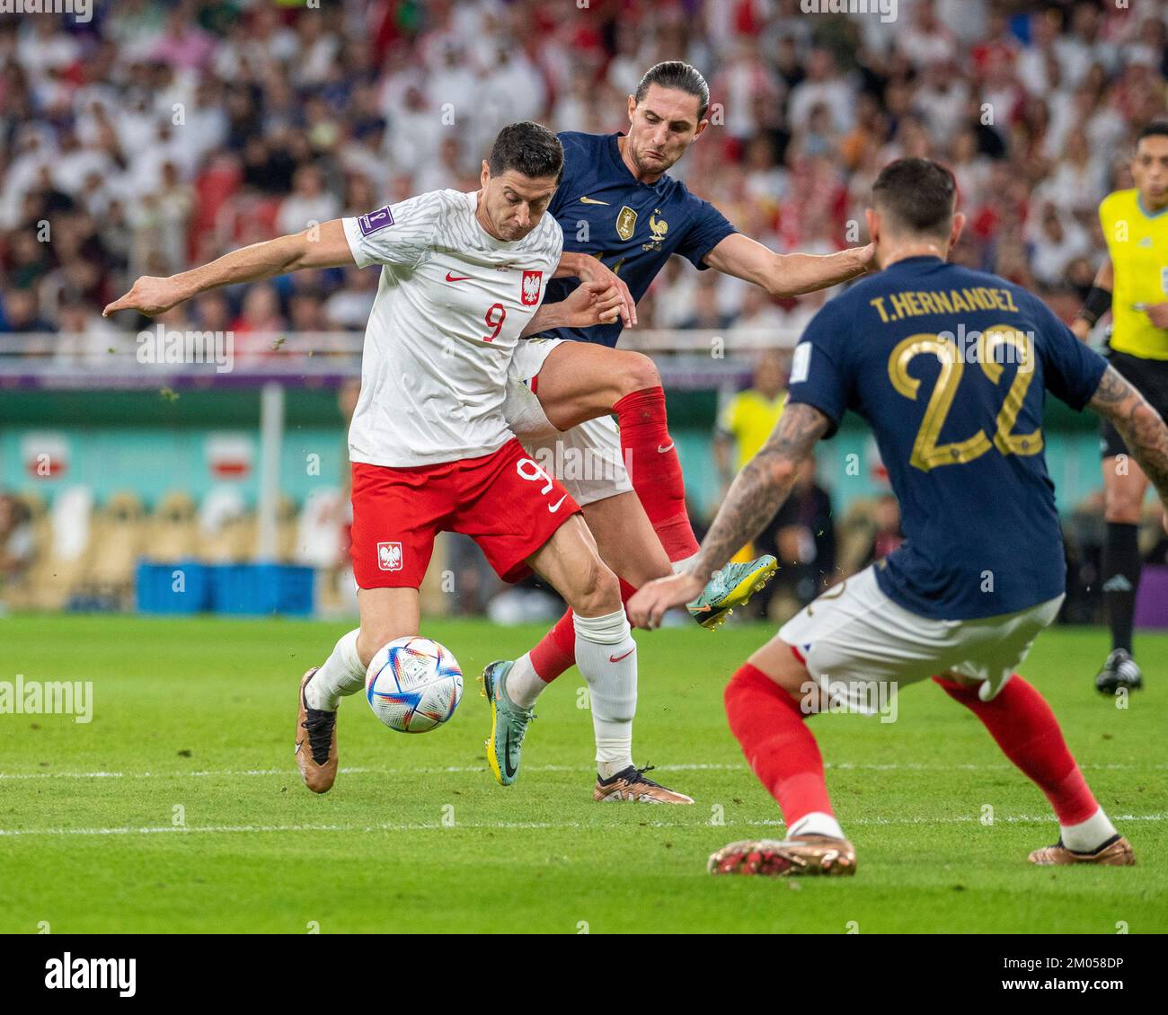 Doha, Qatar. 04th Dec, 2022. Robert Lewandowski of Poland during a ...