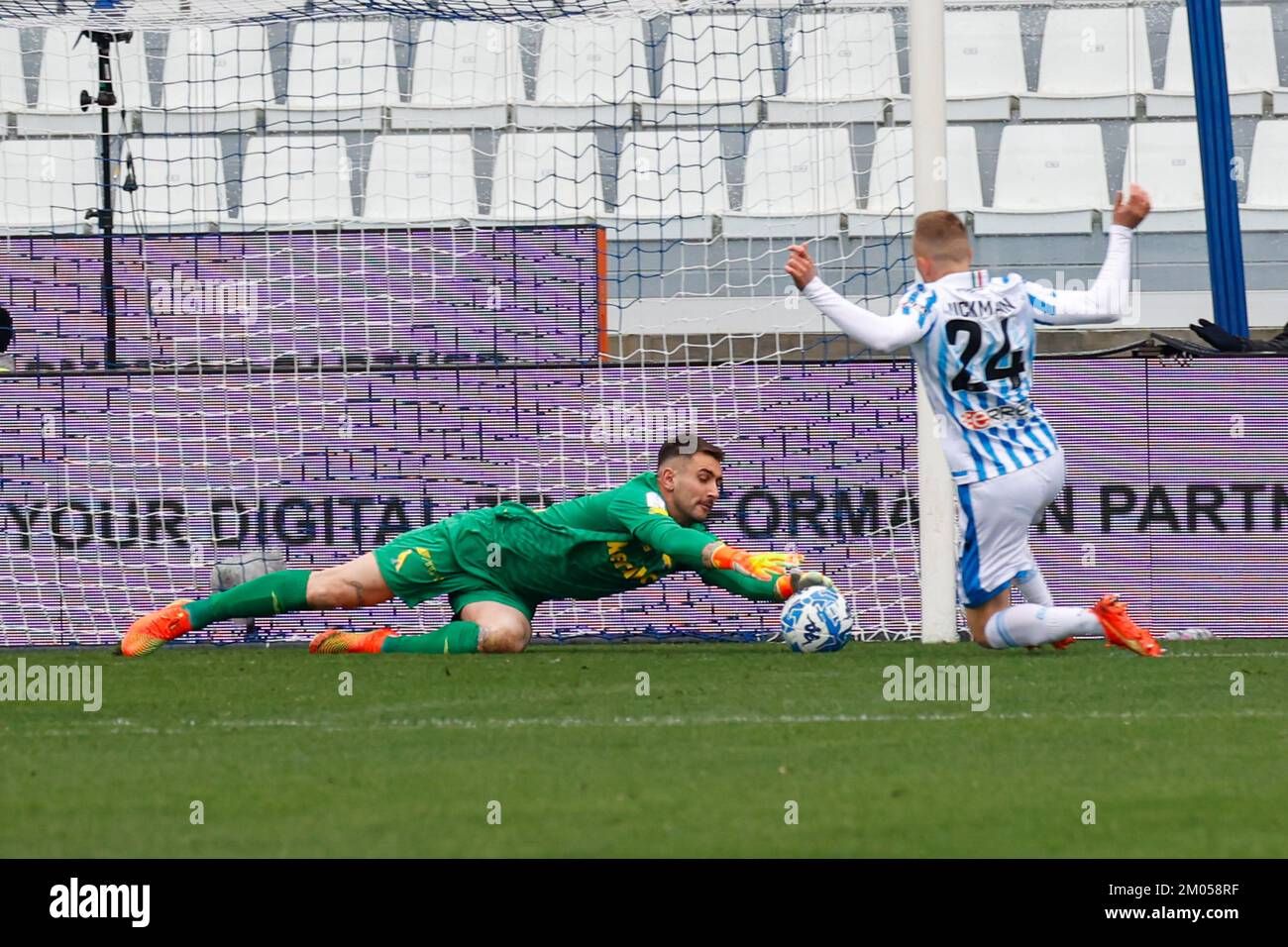 Paolo Mazza stadium, Ferrara, Italy, December 04, 2022, Riccardo Gagno ...
