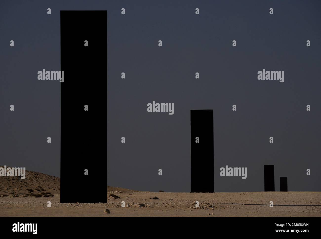 Famous American artist Richard Serra's 'East-West/West-East' art as it ...