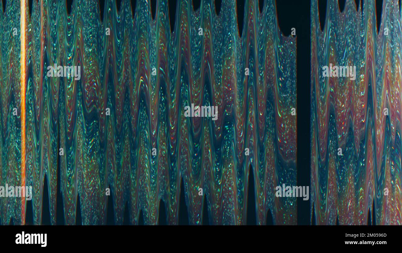 distorted display system breakdown glitch pattern Stock Photo - Alamy