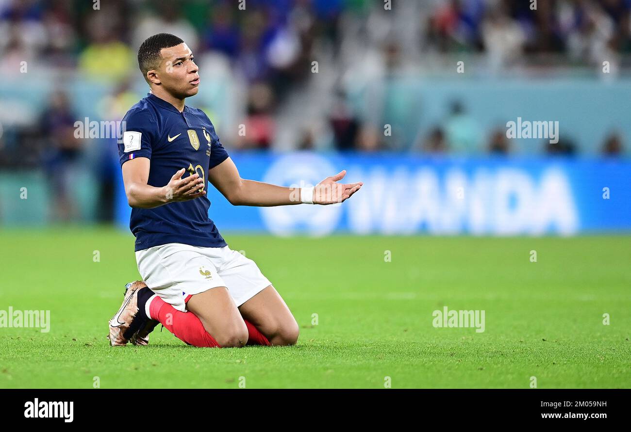 Doha, Katar. 04th Dec, 2022. Kylian Mbappe (Frankreich)Doha, 04.12.2022 ...