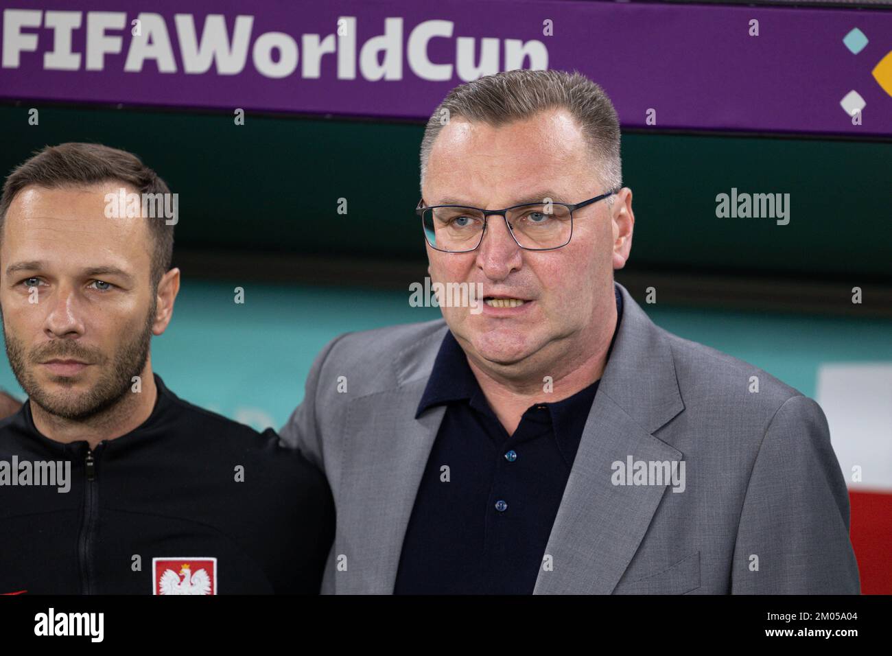 Czeslaw Michniewicz (trener, head coach) during the FIFA World Cup ...