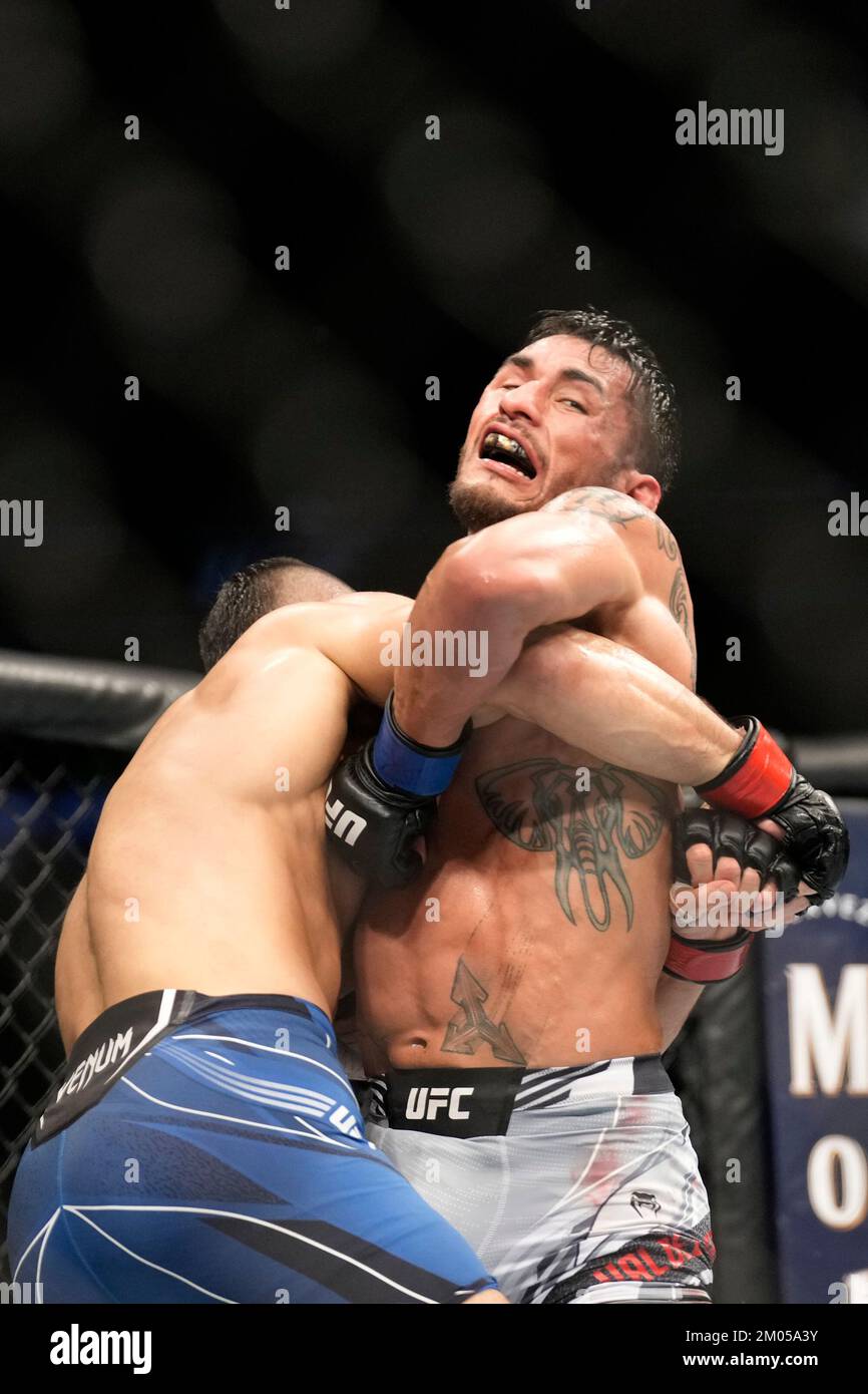 ORLANDO, FL - December 3: Natan Levy (L) and Genaro Valdez R) step in ...