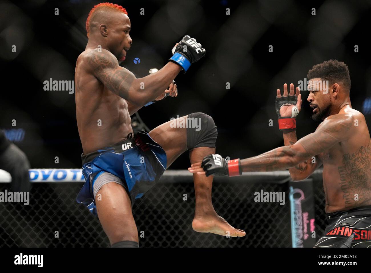 ORLANDO, FL - December 3: Michael Johnson (L) and Marc Diakiese (R ...