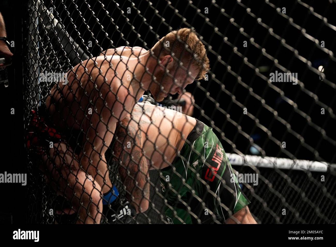 ORLANDO, FL - December 3: Clay Guida (L) and Scott Holtzman (R) step in ...