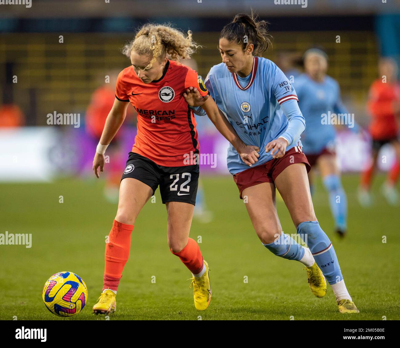 Academy Stadium, Manchester, UK. 4th Dec, 2022. Womens Super League ...