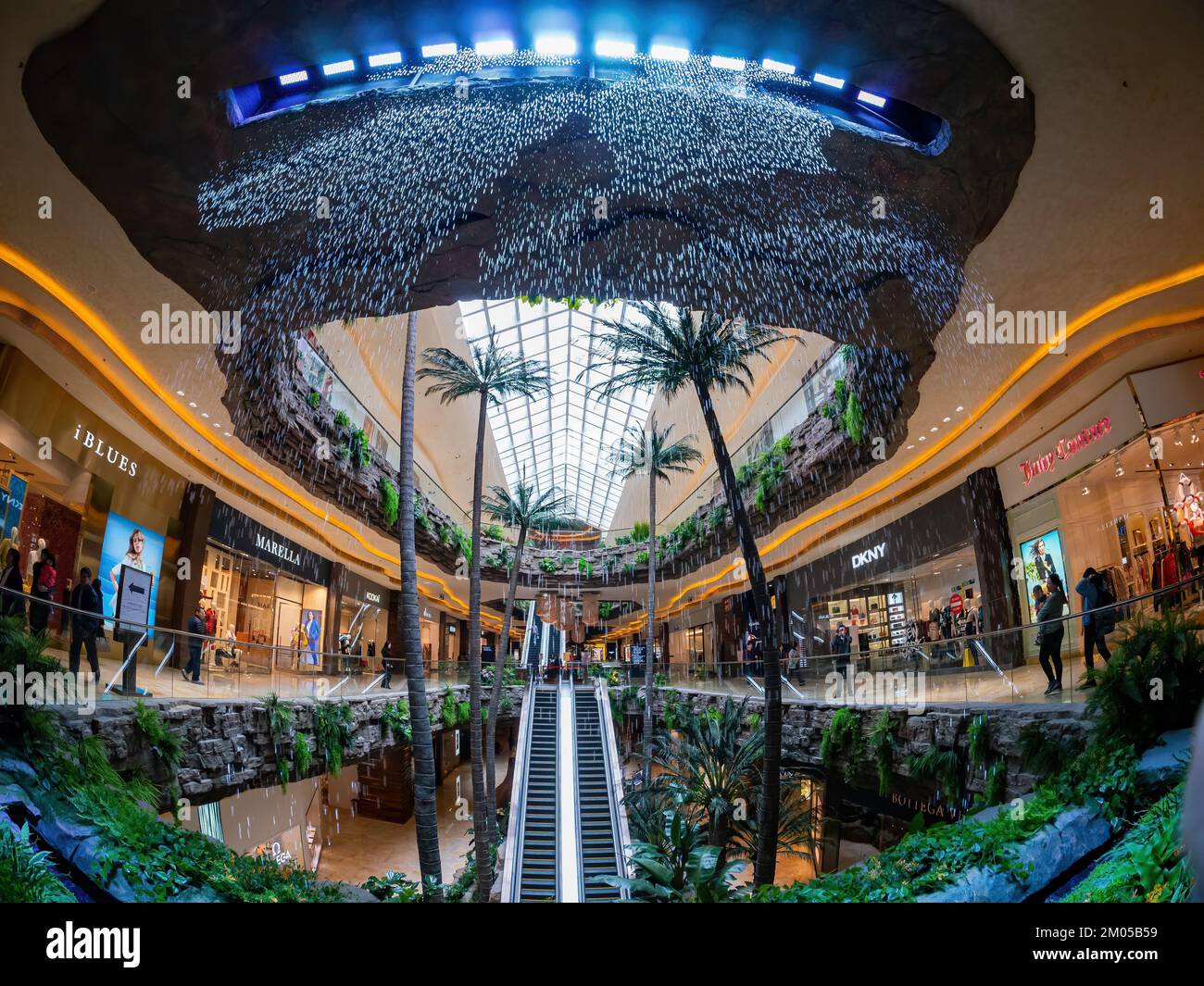 Macau, FEB 10 2013 - Interior view of The Londoner Hotel Stock Photo ...
