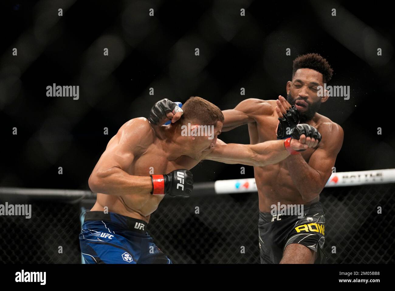 ORLANDO, FL - December 3: Niko Price (L) and Phil Rowe (R) step in the ...