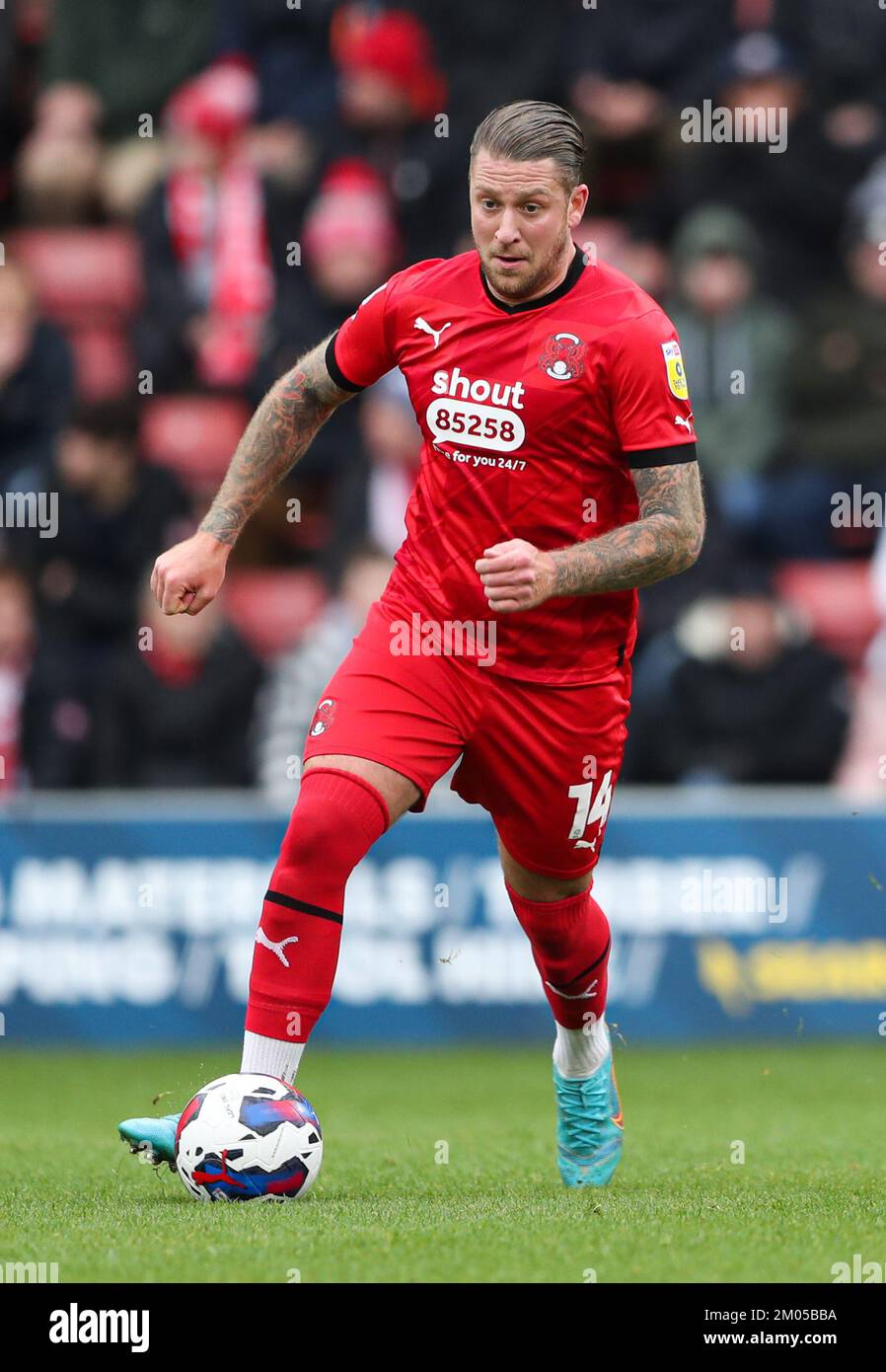 Leyton Orient's George Moncur in action during the Sky Bet League Two ...