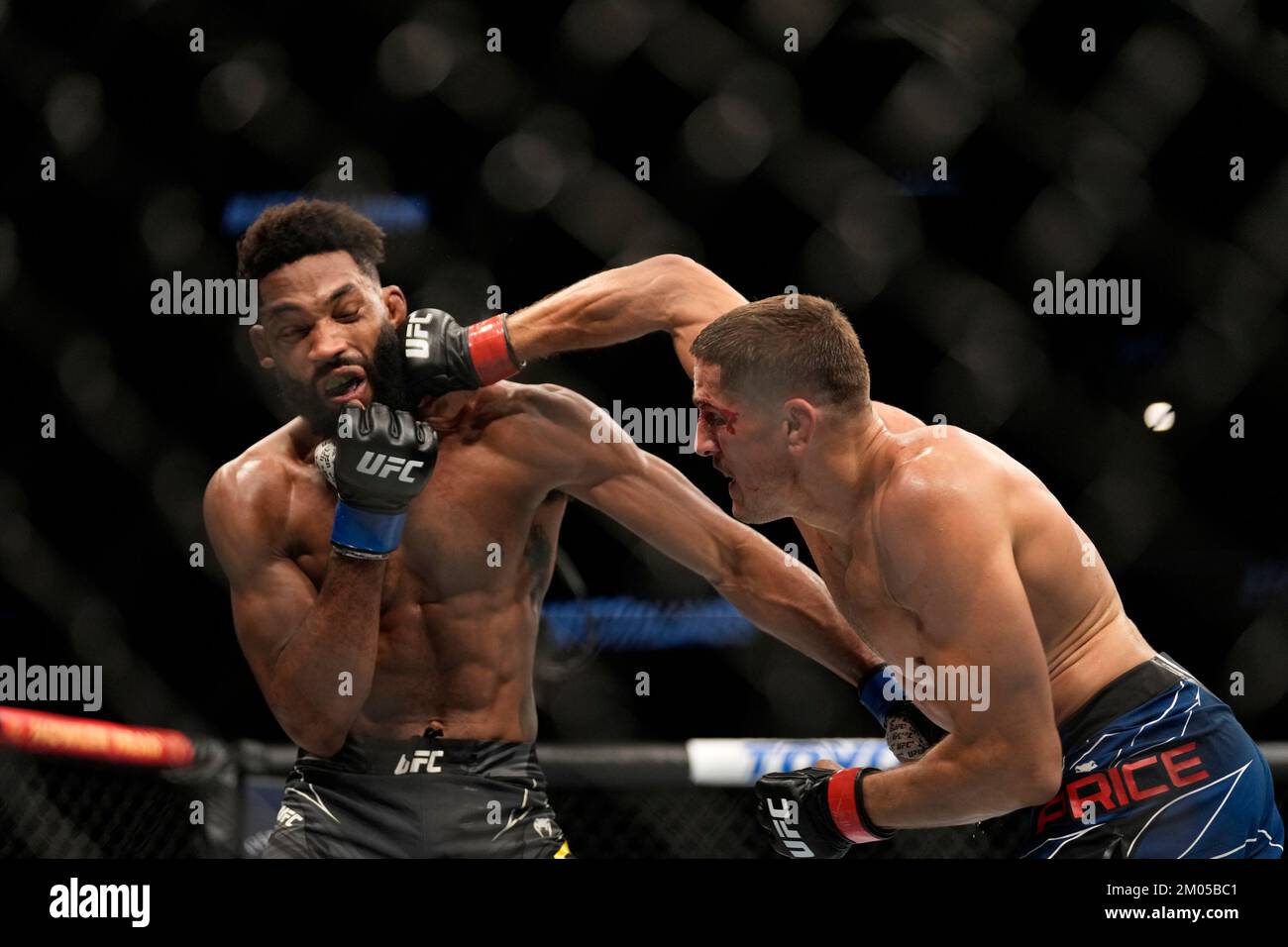 ORLANDO, FL - December 3: Niko Price (L) and Phil Rowe (R) step in the ...