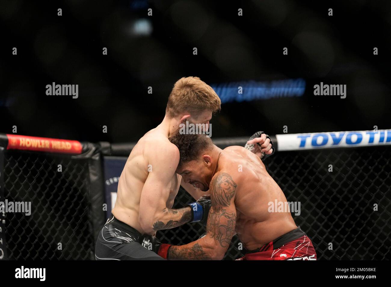 ORLANDO, FL - December 3: Eryk Anders (L) and Kyle Daukaus (R) step in ...